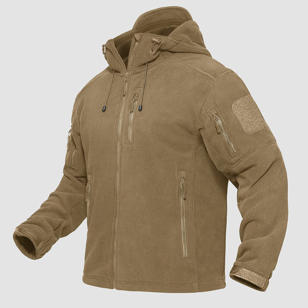 Men's Tactical Fleece Hoodie Jacket - MAGCOMSEN